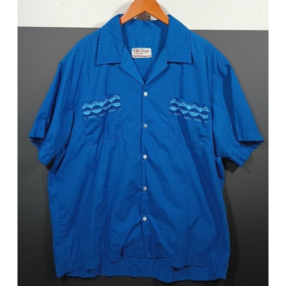 Tiki Togs | Shirts | Vintage 6s 70s Mens Hawaiian Beach Shirt Aloha ...
